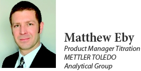 An Interview With Matthew Eby Product Manager Titration METTLER TOLEDO ...