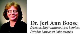 An Interview With Dr. Jeri Ann Boose, Director, Biopharmaceutical ...