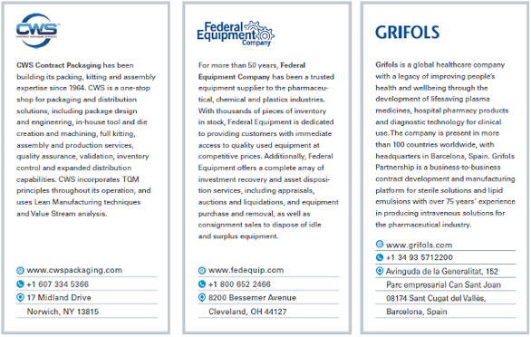 COMPANY PROFILE | American Pharmaceutical Review - The Review of ...