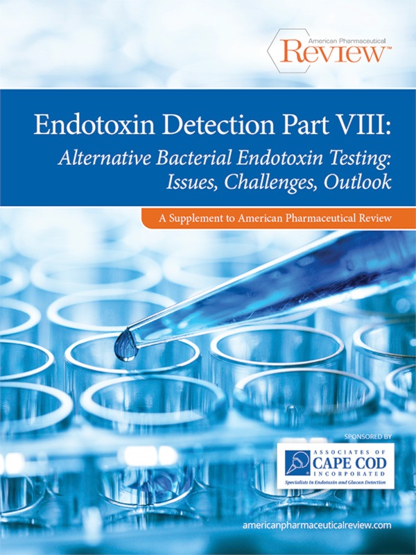 Endotoxin Supplement | American Pharmaceutical Review