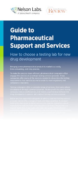 Microbiology Guide to Pharmaceutical Support and Services | American ...