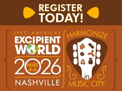 Excipient World Conference & Expo | American Pharmaceutical Review ...