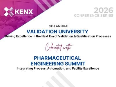 Validation University / Pharmaceutical Engineering Summit 2026 ...