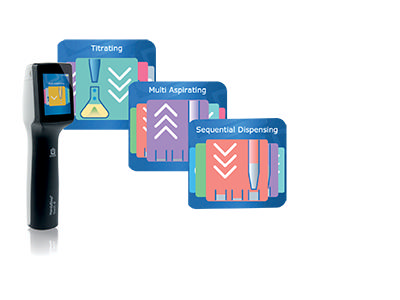 BRAND® HandyStep® Touch Electronic Repeating Pipette from BRANDTECH ...