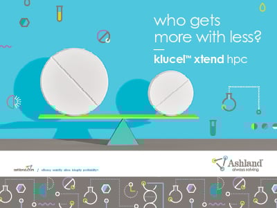 Klucel™ xtend Hydroxypropylcellulose (HPC) Controlled Release Matrix ...